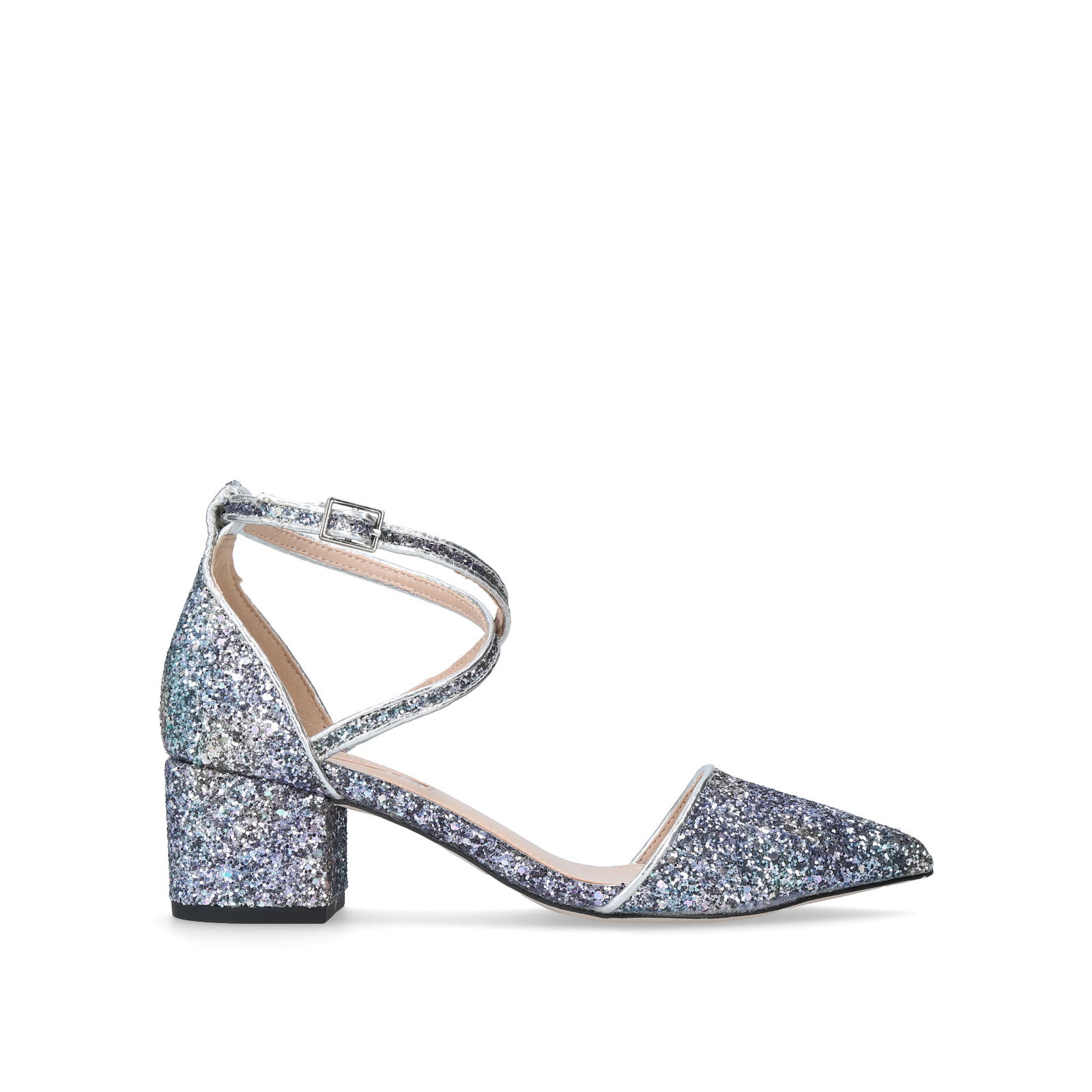 Miss KG by Kurt Geiger Ava Petrol Court Shoes | endource