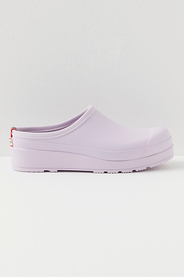 HUNTER Play Clogs in Tempered Mauve | endource