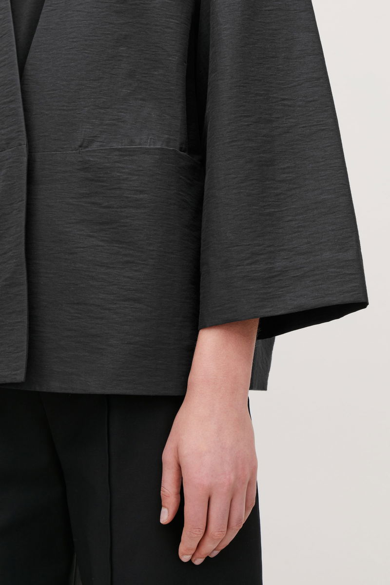 COS Short Cotton Kimono Jacket | Endource