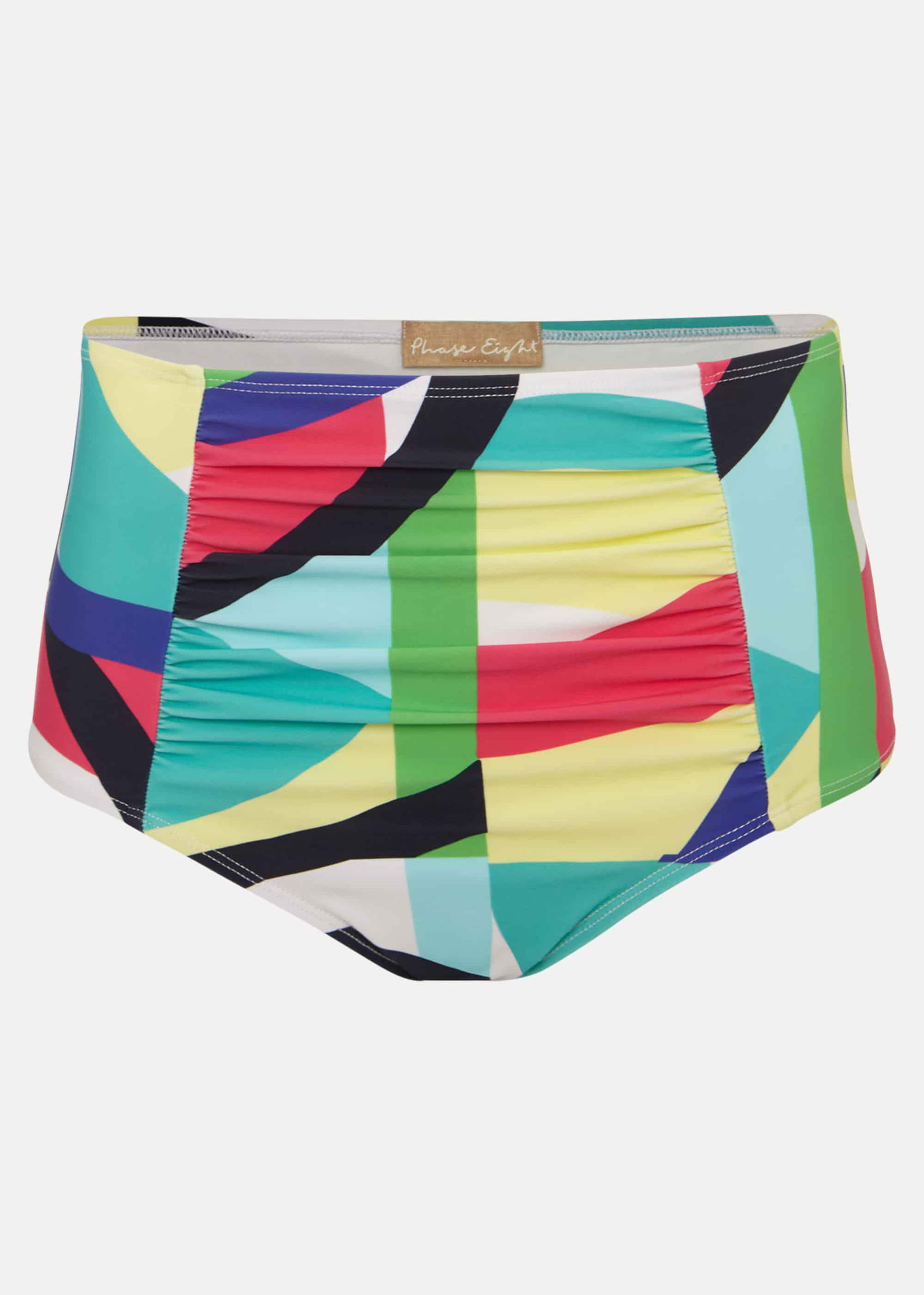 PHASE EIGHT Sedinia Abstract Print Bikini Brief in Multi-Coloured ...