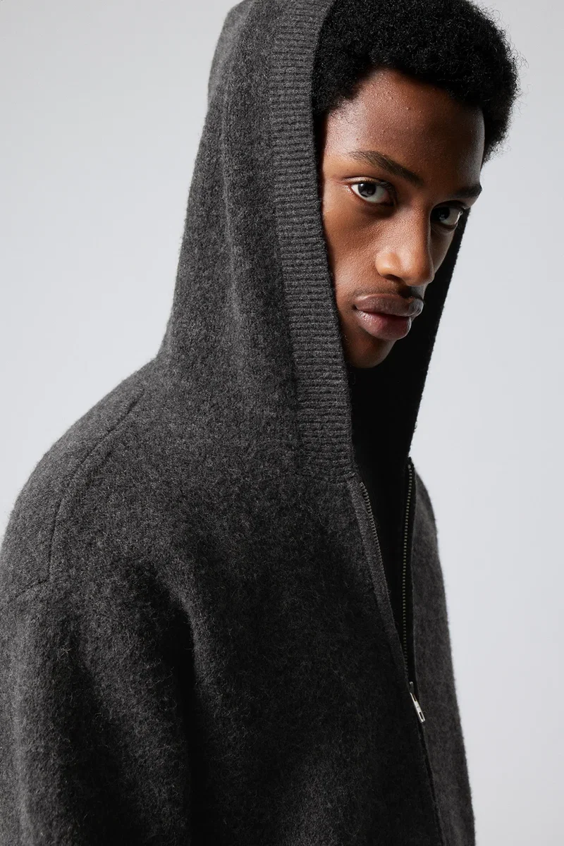 WEEKDAY Logan Oversized Soft Knit Cardigan | Endource