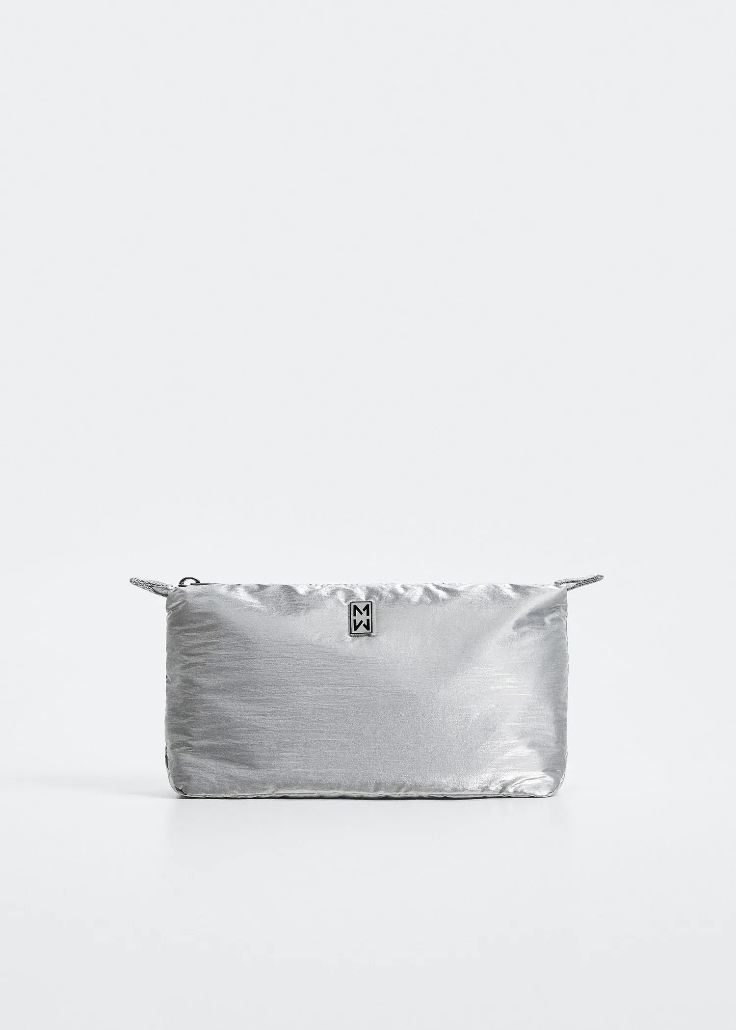 MANGO Nylon Bag in Silver | endource