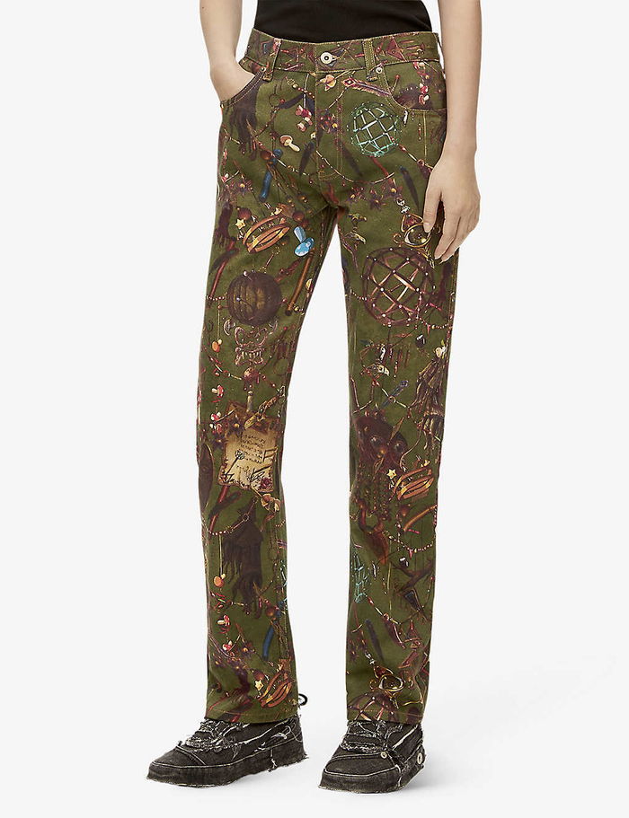 LOEWE Loewe x Howl's Moving Castle - Magical Objects Jeans in ...