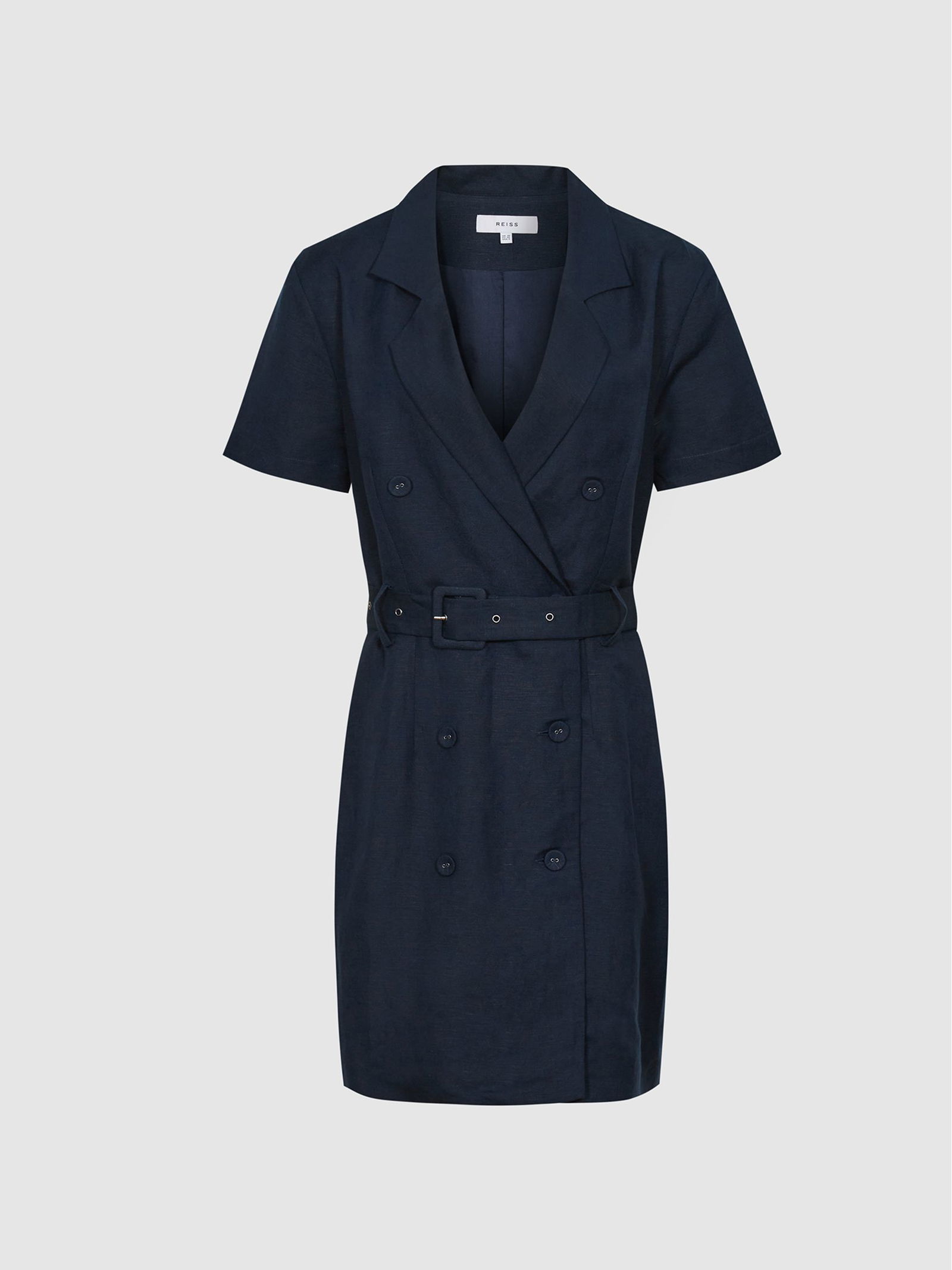 REISS Penny Split Shoulder Dress | endource