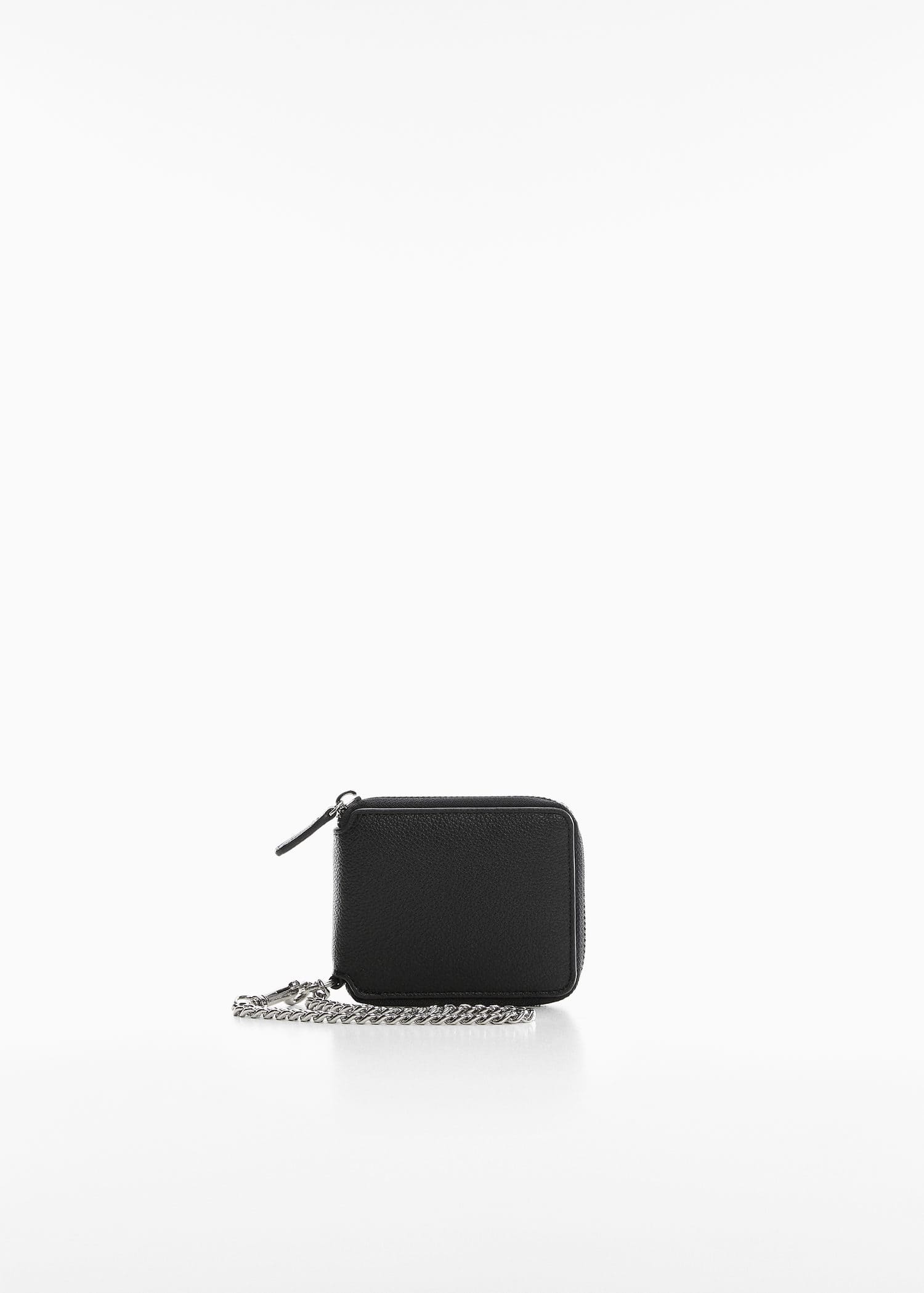 MANGO Chain Coin Purse in Black | endource