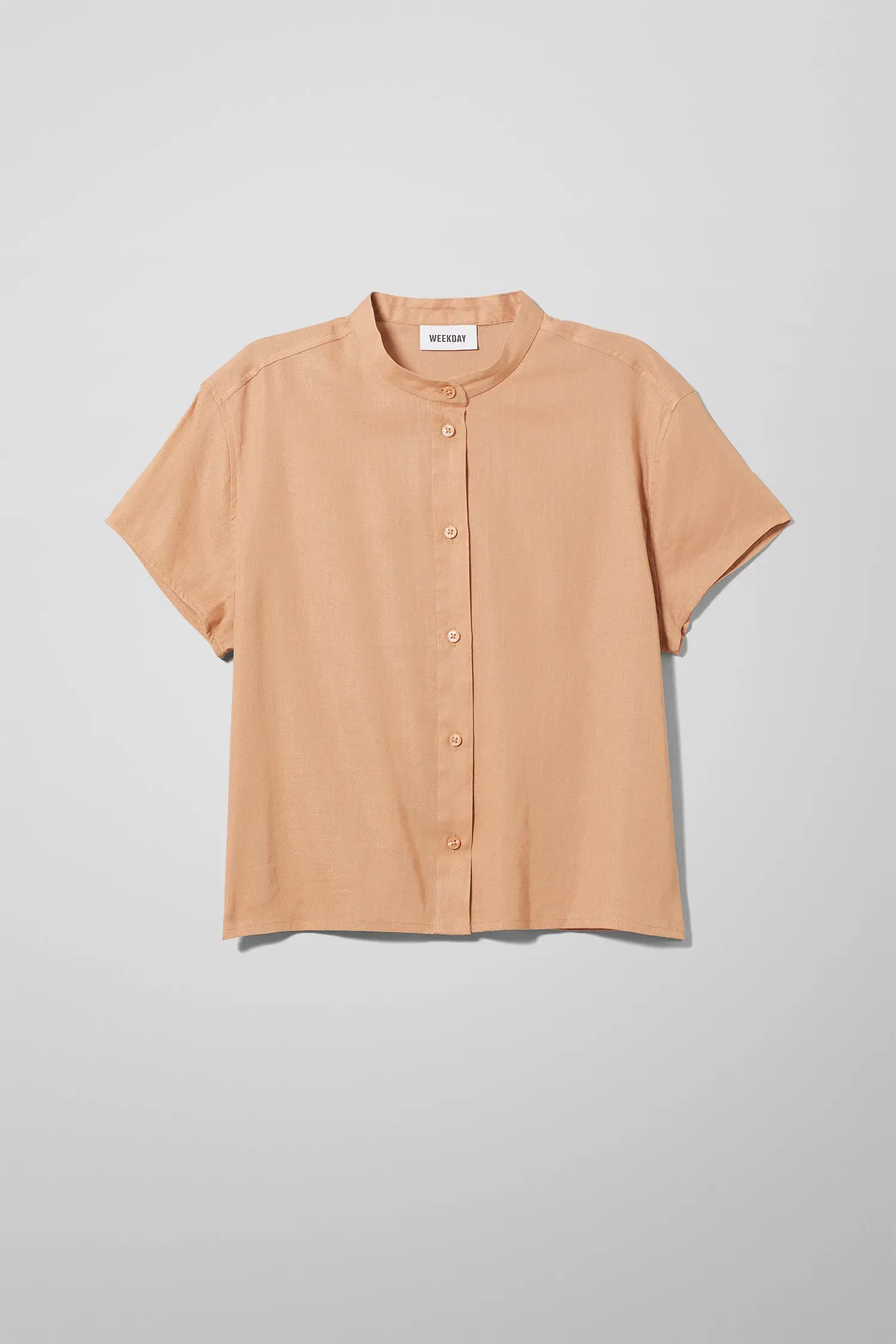 WEEKDAY Juniper Shirt in Beige | endource