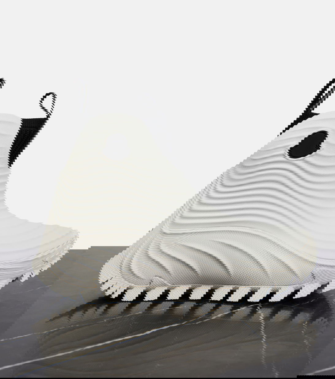 MONCLER Moncler x Alicia Keys - Acqua Rain Boots in Black | endource