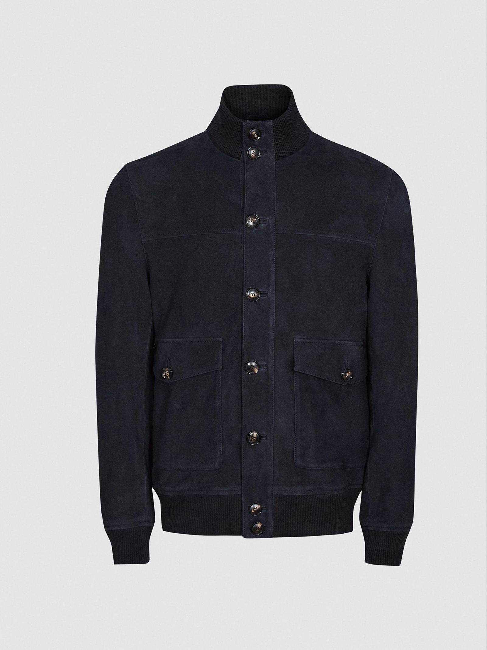 REISS Angel Suede Jacket | endource