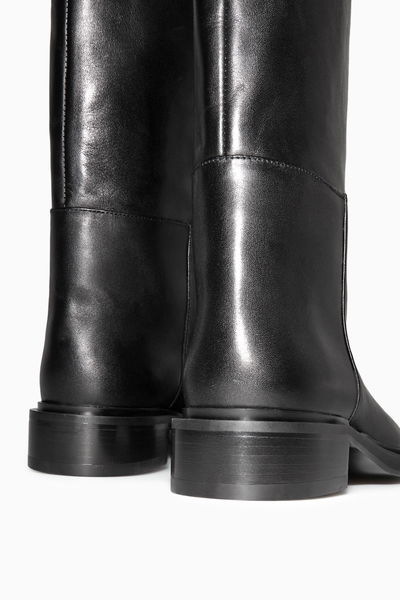 COS Leather Riding Boots | endource