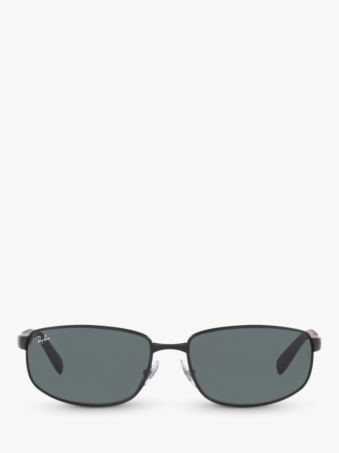 RAY-BAN Rectangular Sunglasses in Matte Black/Grey | endource