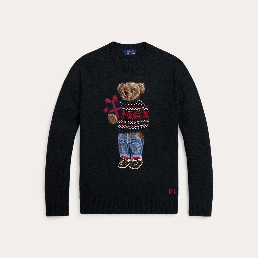 POLO RALPH LAUREN Bear Cotton-Cashmere Jumper | endource