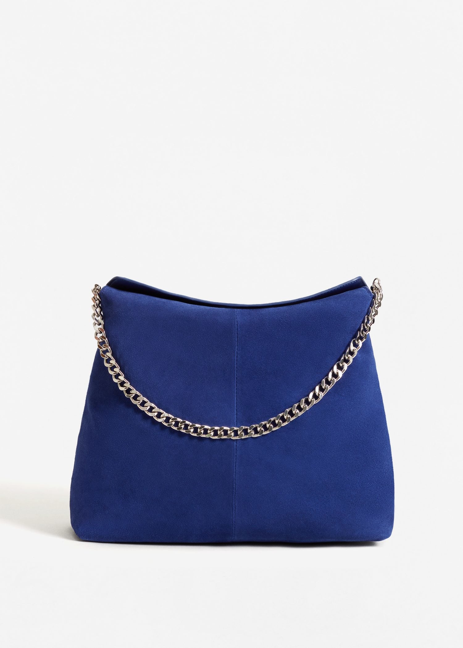 MANGO Leather Hobo Bag | endource