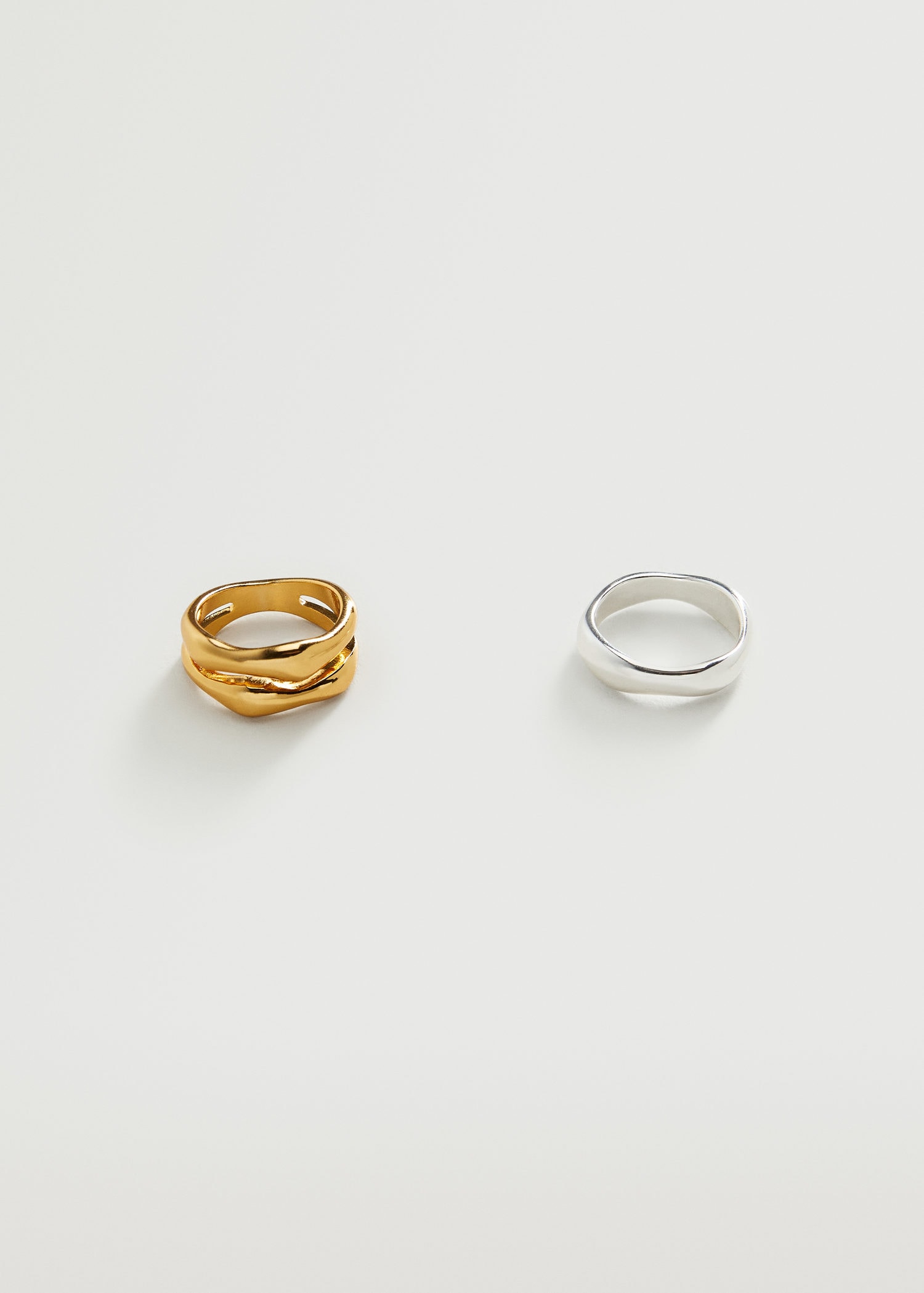 MANGO Combined Ring 2 Set | endource