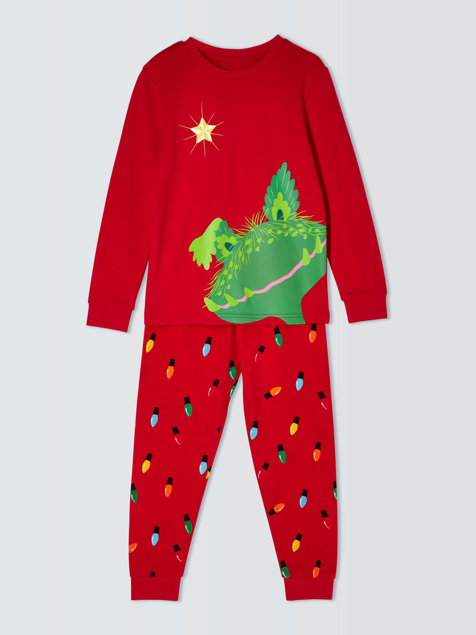 JOHN LEWIS Christmas Advert 2023 Snapper Character Pyjamas in Red ...