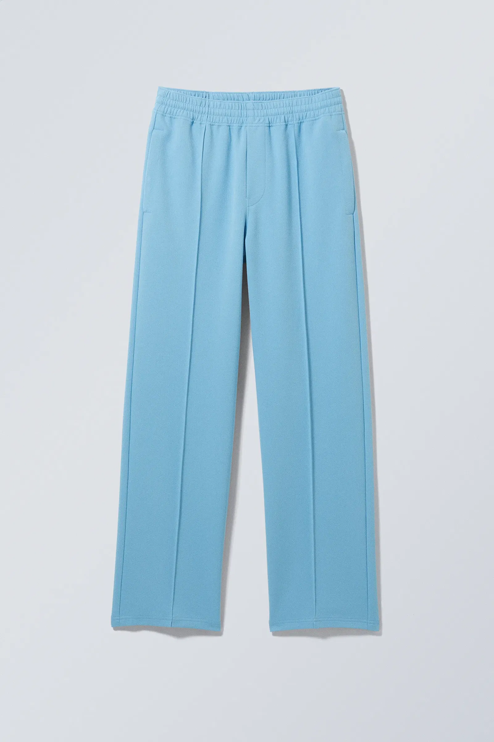 WEEKDAY Ken Tracksuit Pants in Light Blue | endource