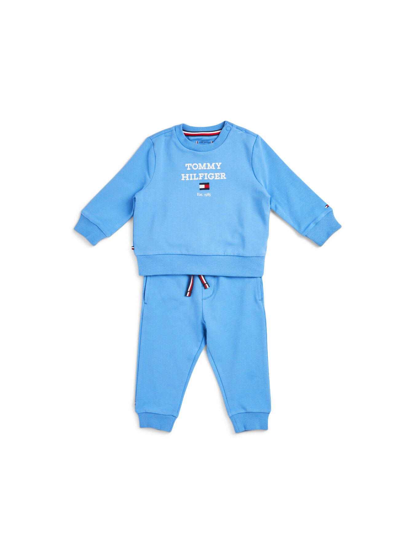 TOMMY HILFIGER Baby TH Logo Set in Blue Spell | endource