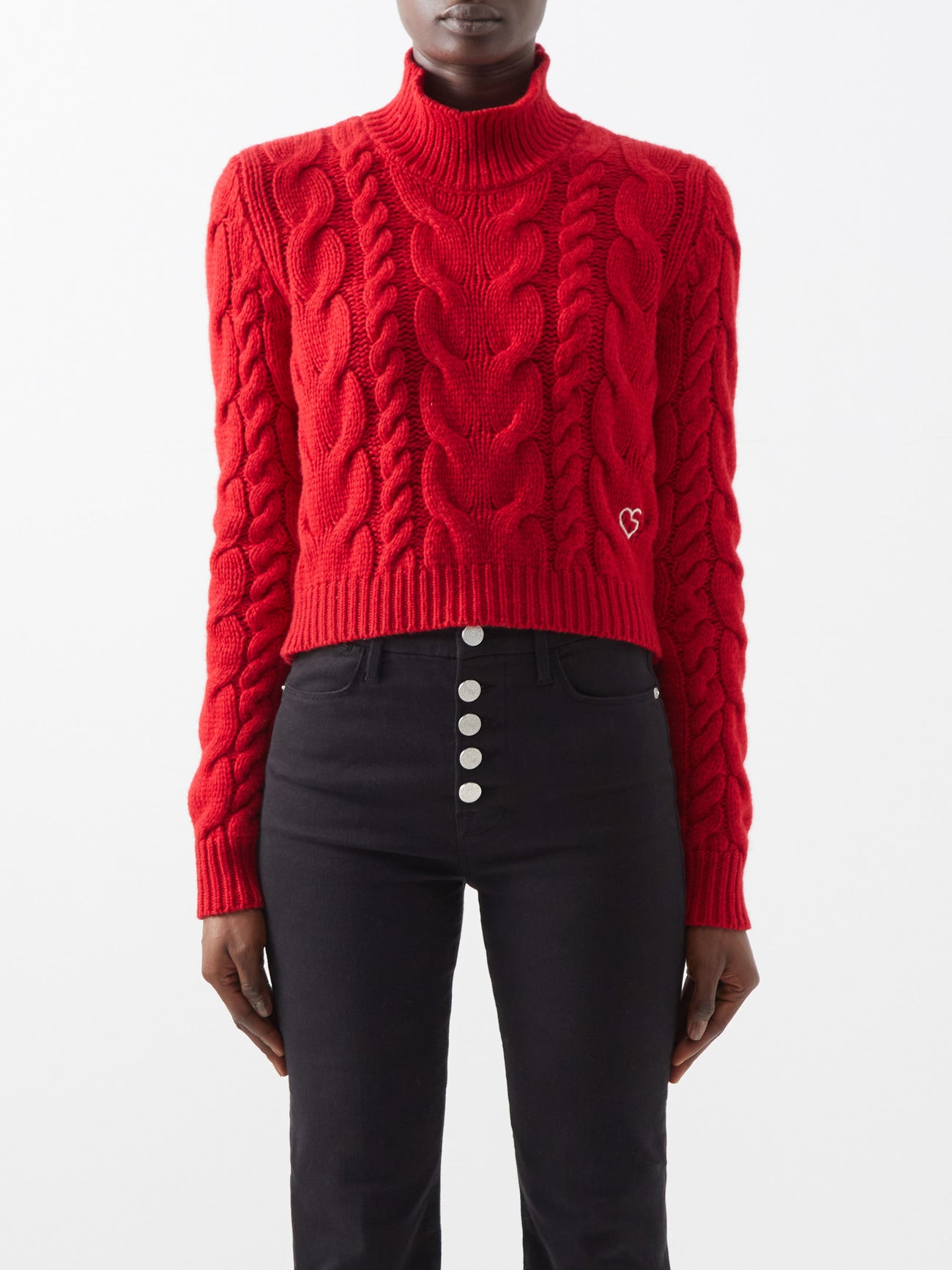 Claudia Schiffer Frame Sweater
