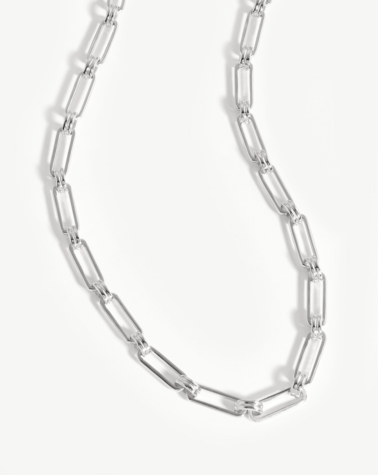 MISSOMA Aegis Chain Necklace in Silver Plated | endource