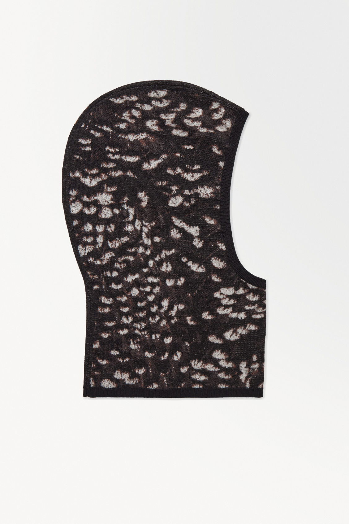 COS The Feather-Print Balaclava | endource