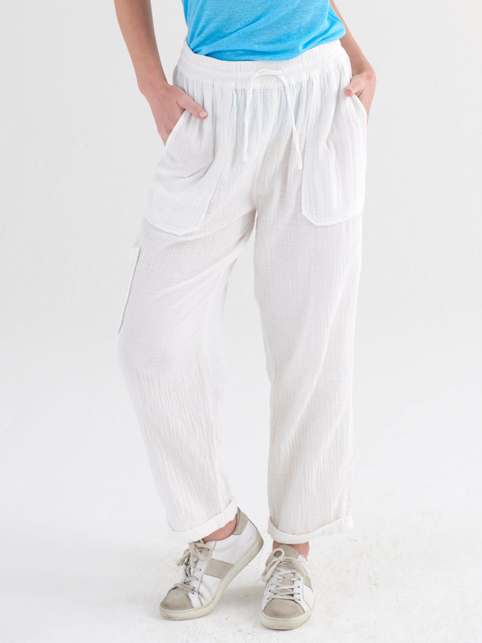 NRBY Mel Cargo Cropped Leg Trouser | endource