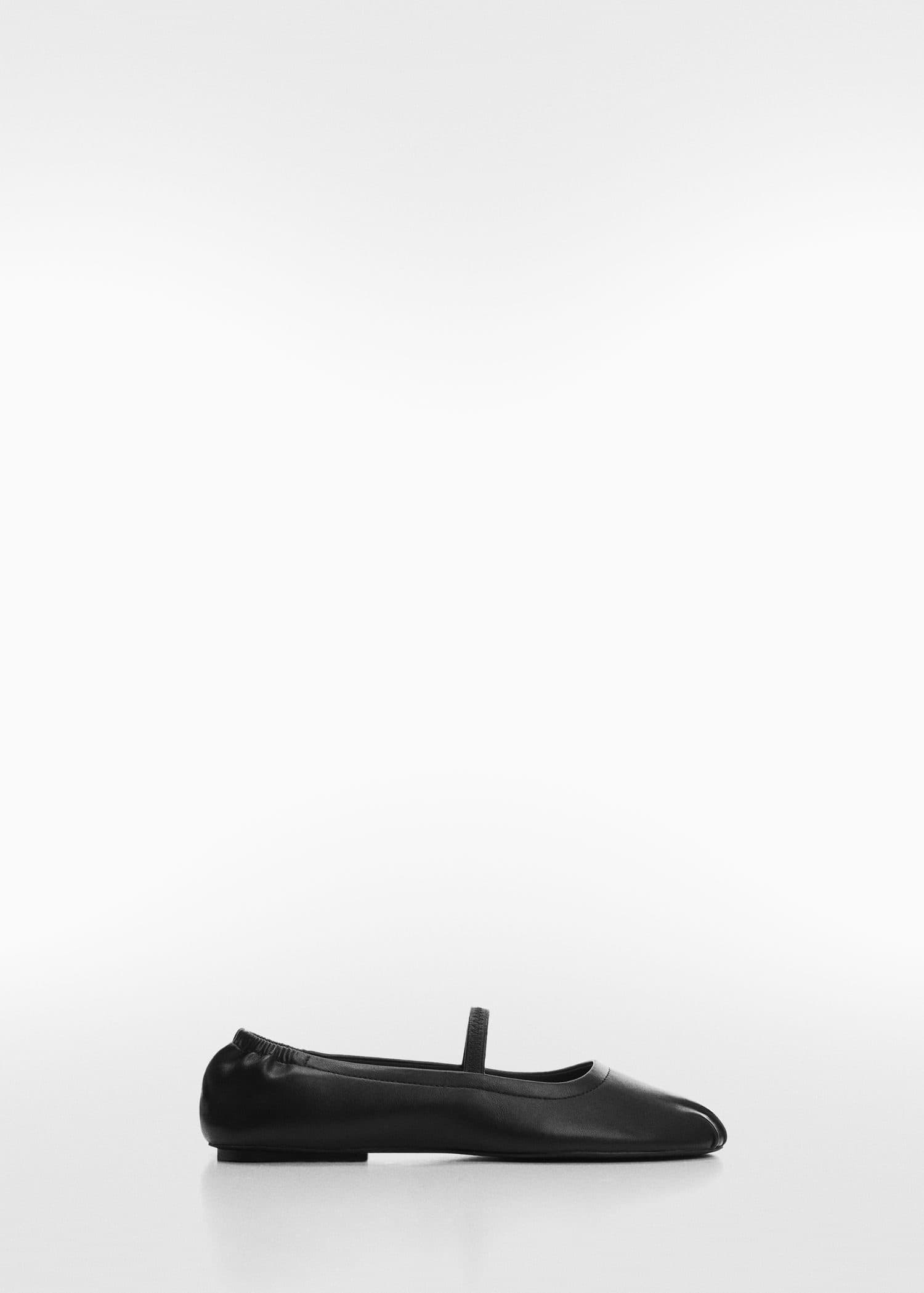 MANGO Ballet Shoes in Black | Endource