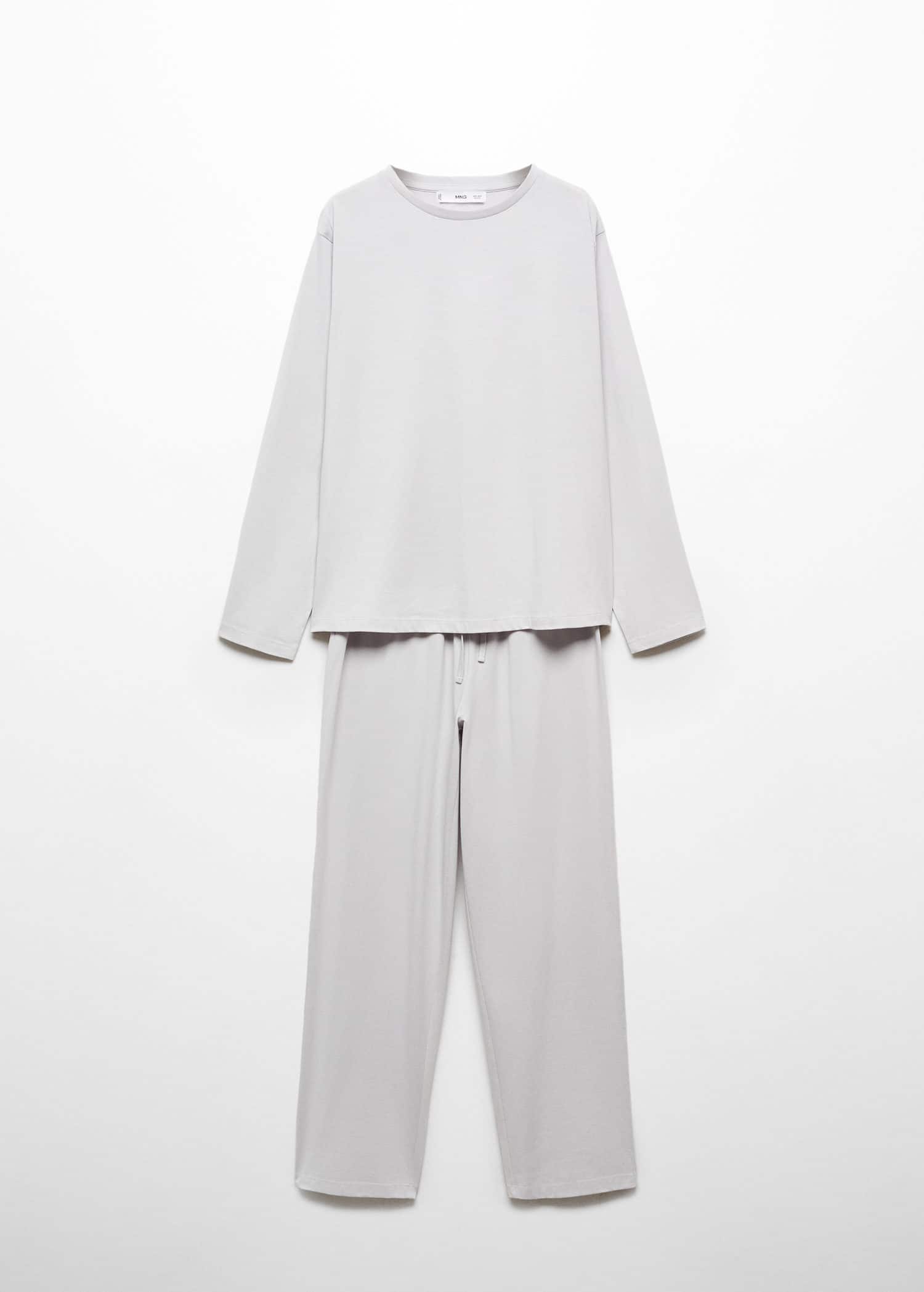 MANGO Two-Piece Cotton Pyjamas | endource