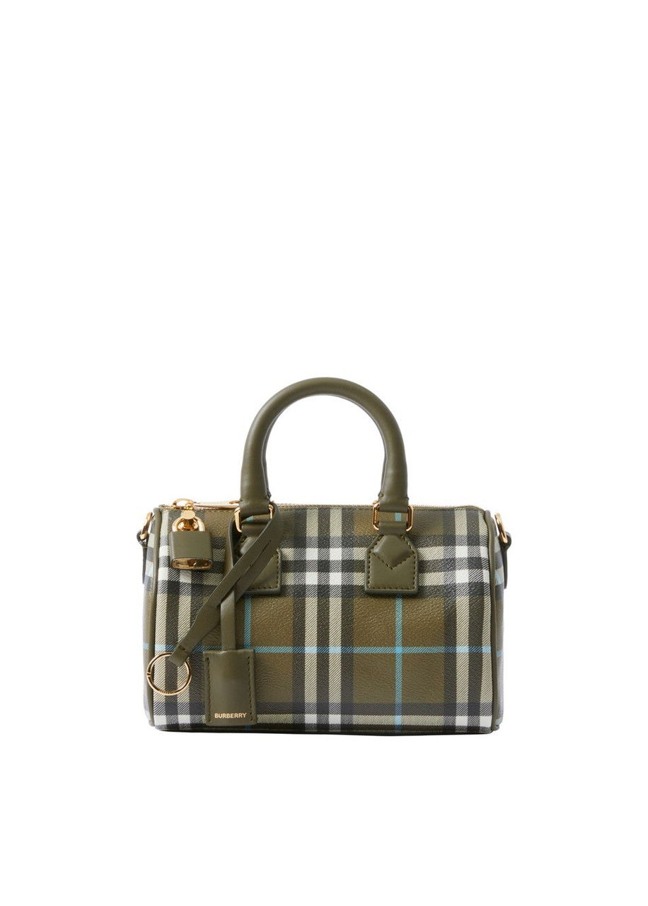 BURBERRY Check Mini Bowling Bag | Endource