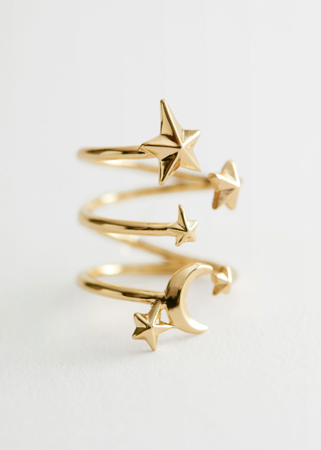 & OTHER STORIES Starry Sky Ring in Gold | Endource