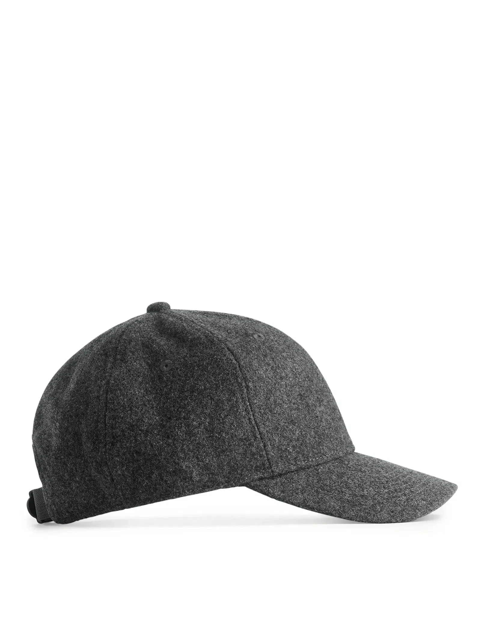 ARKET Wool Felt Cap in Dark Grey | endource