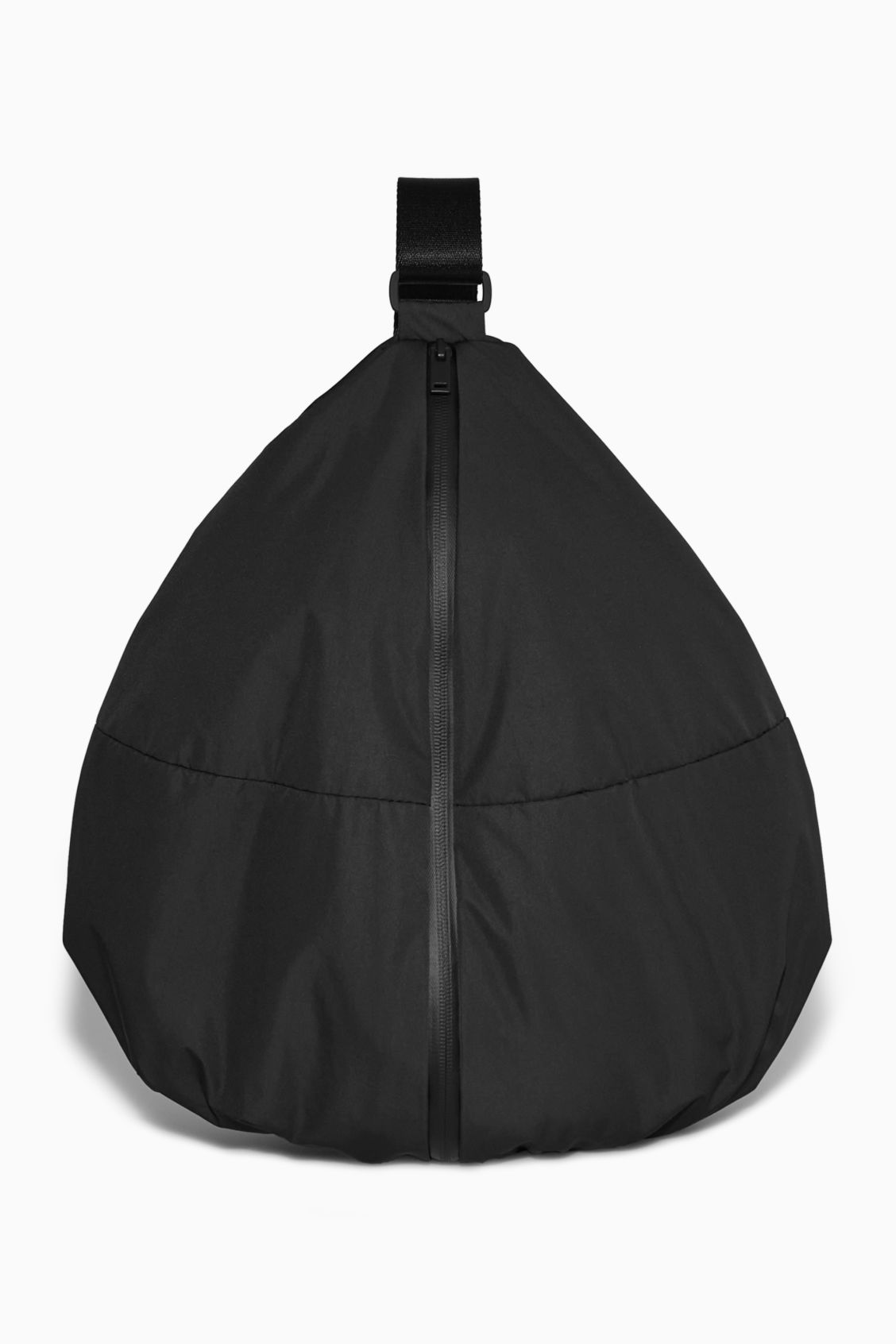 COS Nylon Crossbody Sling Backpack in BLACK | endource