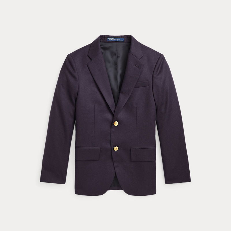 RALPH LAUREN The Iconic Doeskin Blazer in Blue | Endource