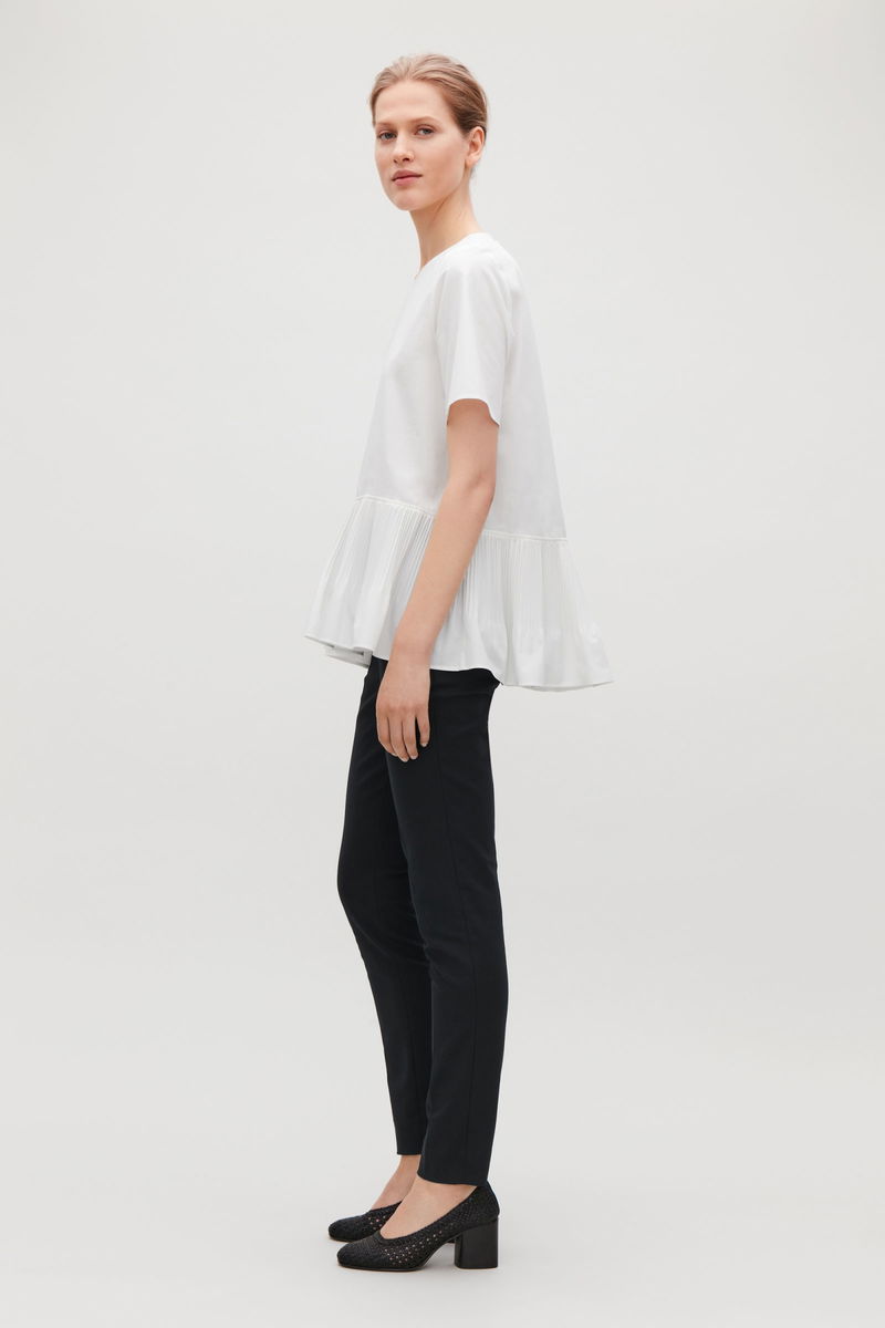 COS Pleat-Panelled Top | Endource