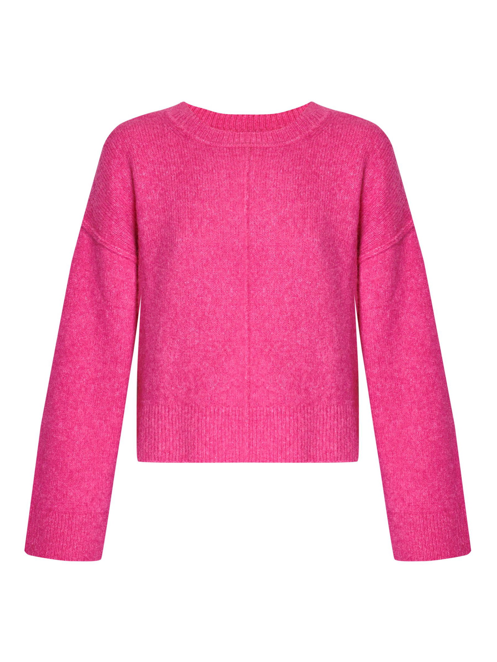 SWEATY BETTY Pinnacle Wool Blend Jumper in Punk Pink | endource