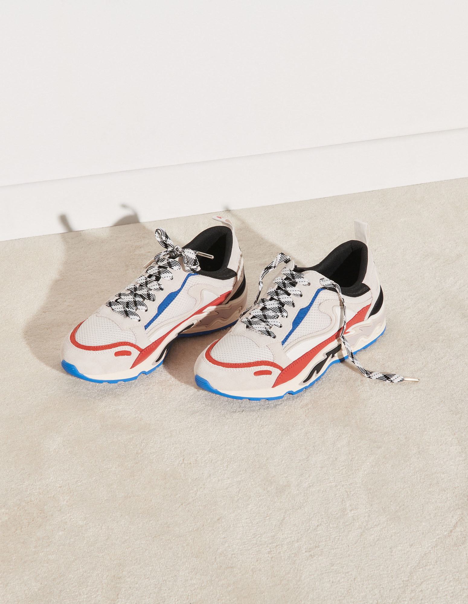 SANDRO Flame Trainers in Tricolor | Endource