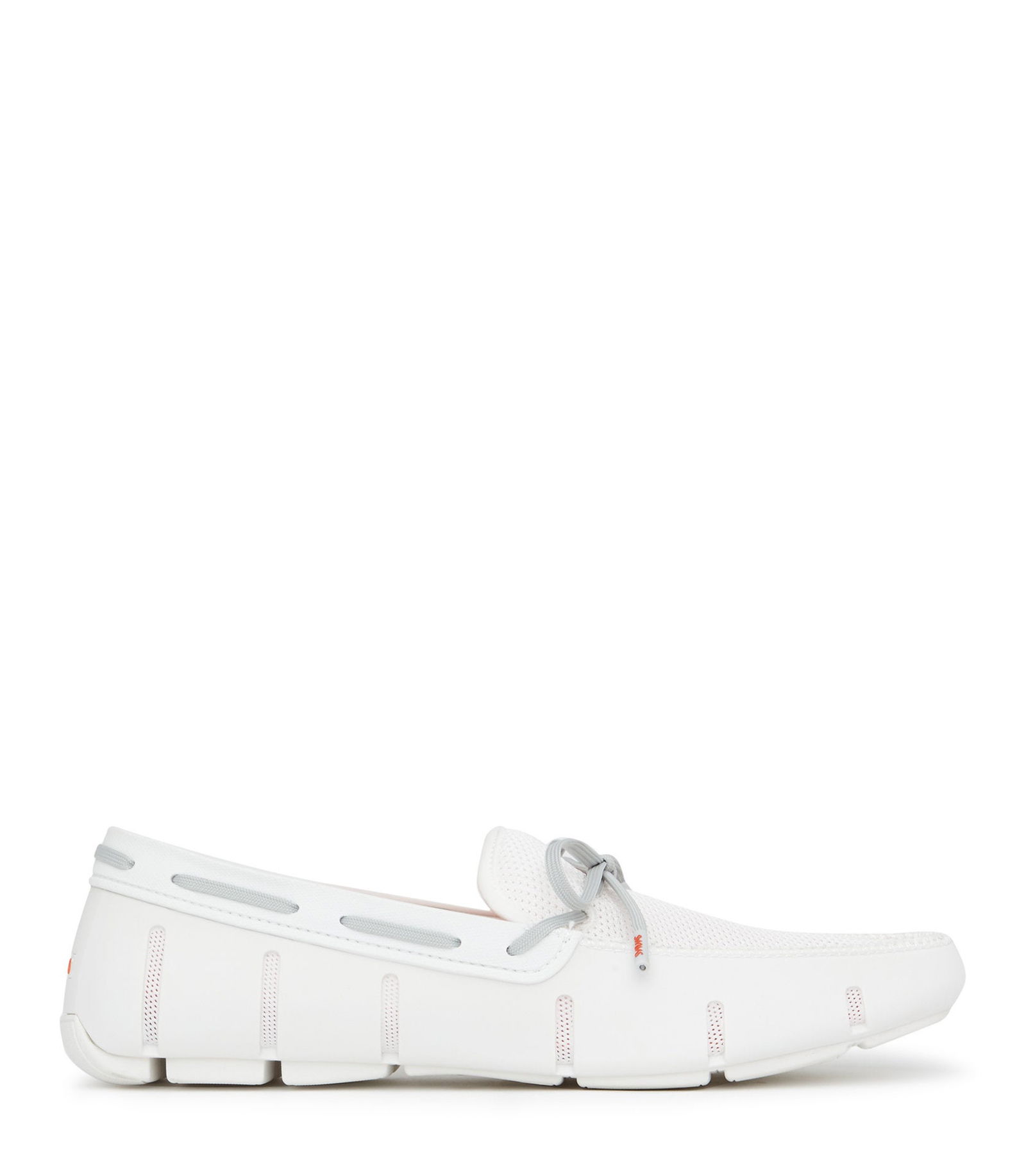 REISS Swims Penny Loafer Lace Loafers in White | endource