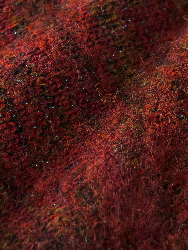 SCOTCH & SODA Wool-Alpaca Blend Lurex Pullover | endource