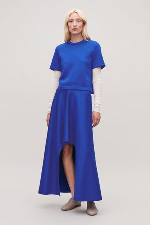 COS Cropped Jersey T-Shirt | endource