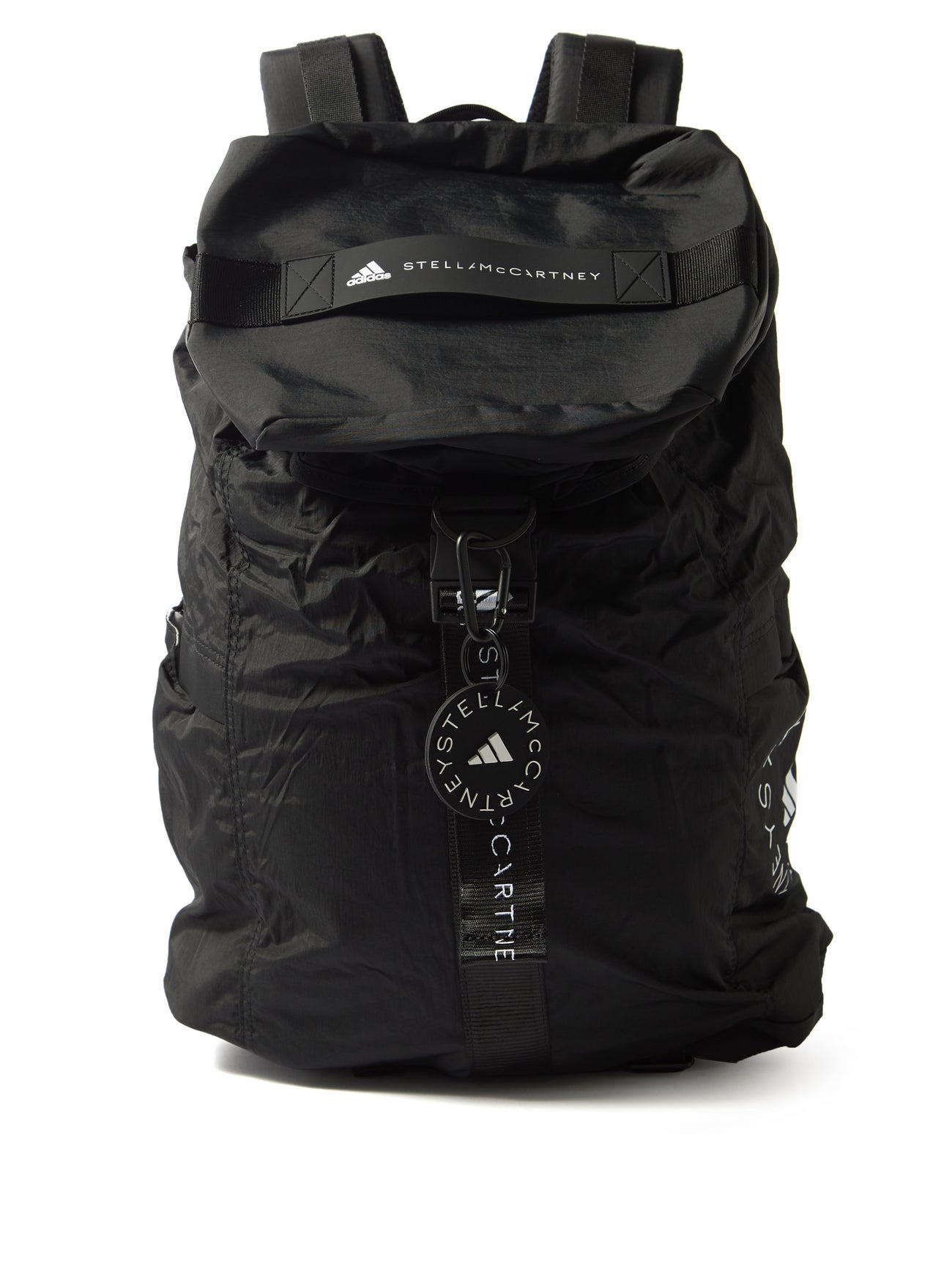 ADIDAS BY STELLA MCCARTNEY Recycled-Shell Backpack in Black | endource