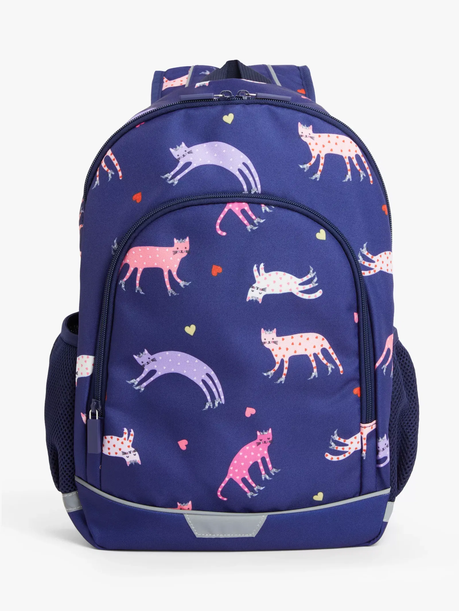 JOHN LEWIS Cat Print Backpack in Blue/Multi | endource