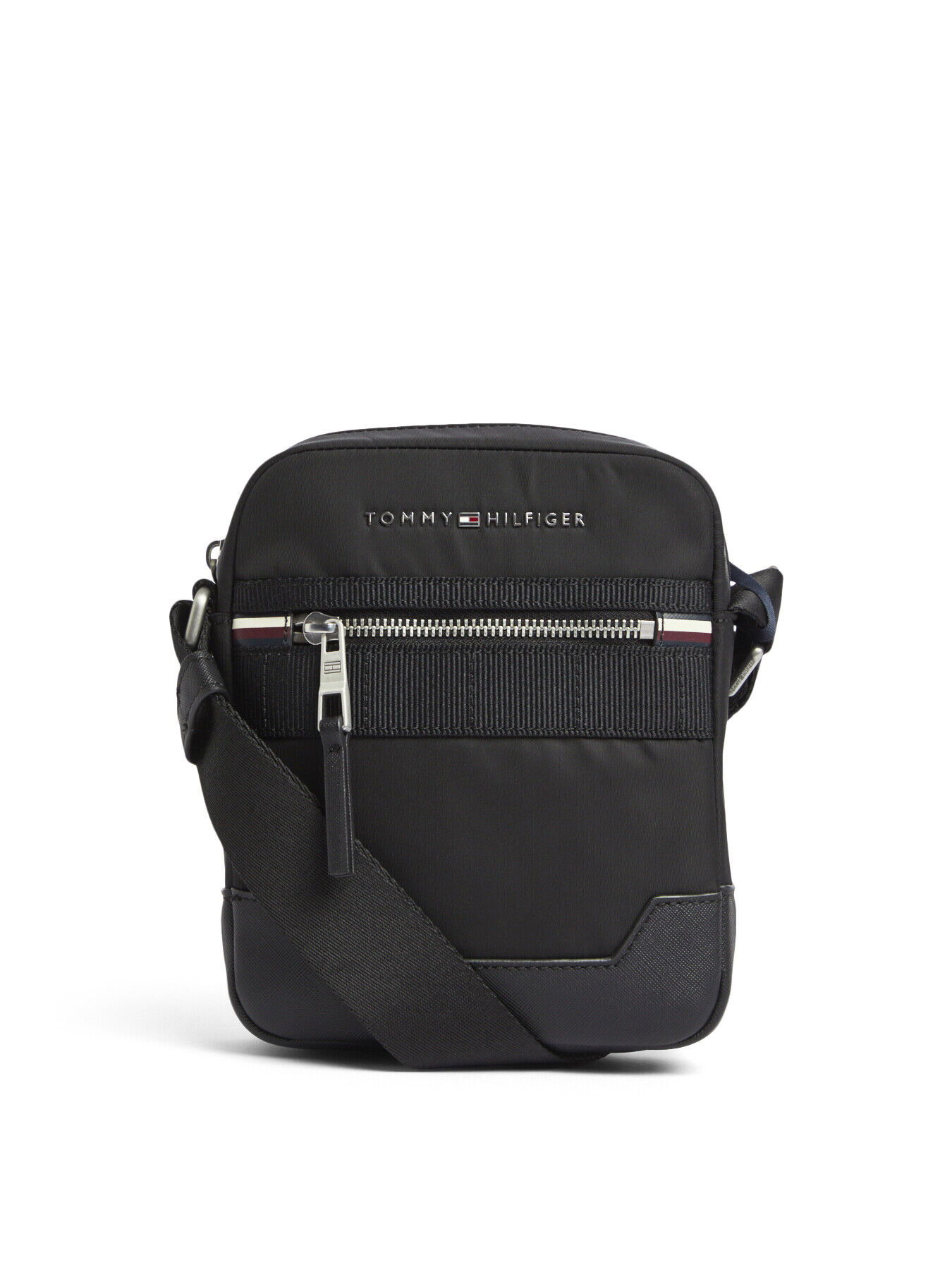 TOMMY HILFIGER Elevated Nylon Mini Reporter Bag | endource