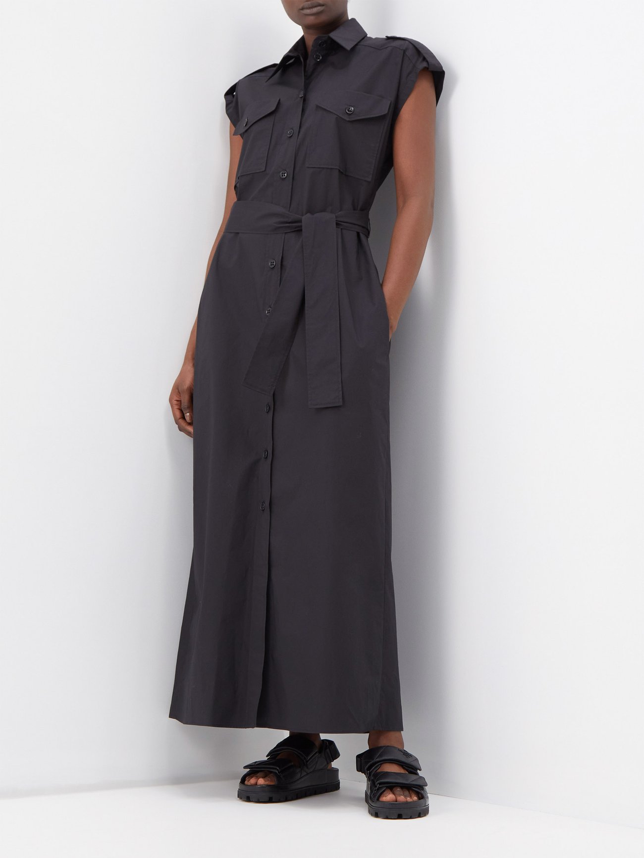 RAEY Organic-Cotton Shirt Dress | endource
