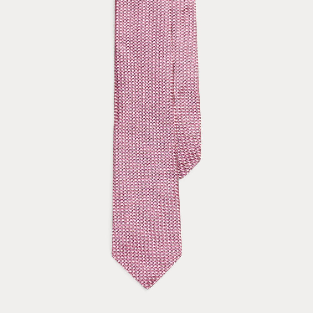 POLO RALPH LAUREN Pin Dot Silk Tie in Pink | endource