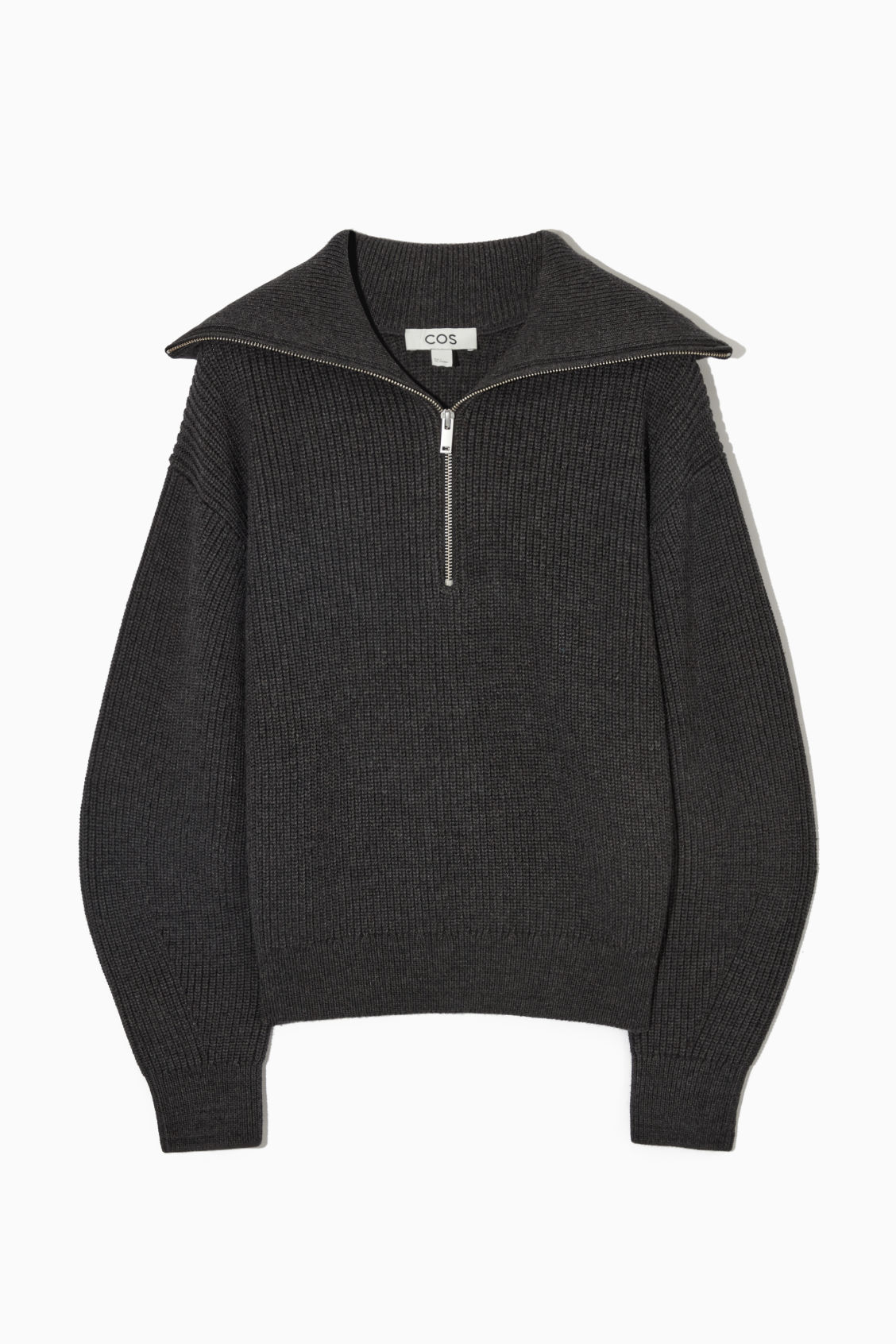 COS Wool Half-Zip Jumper | endource