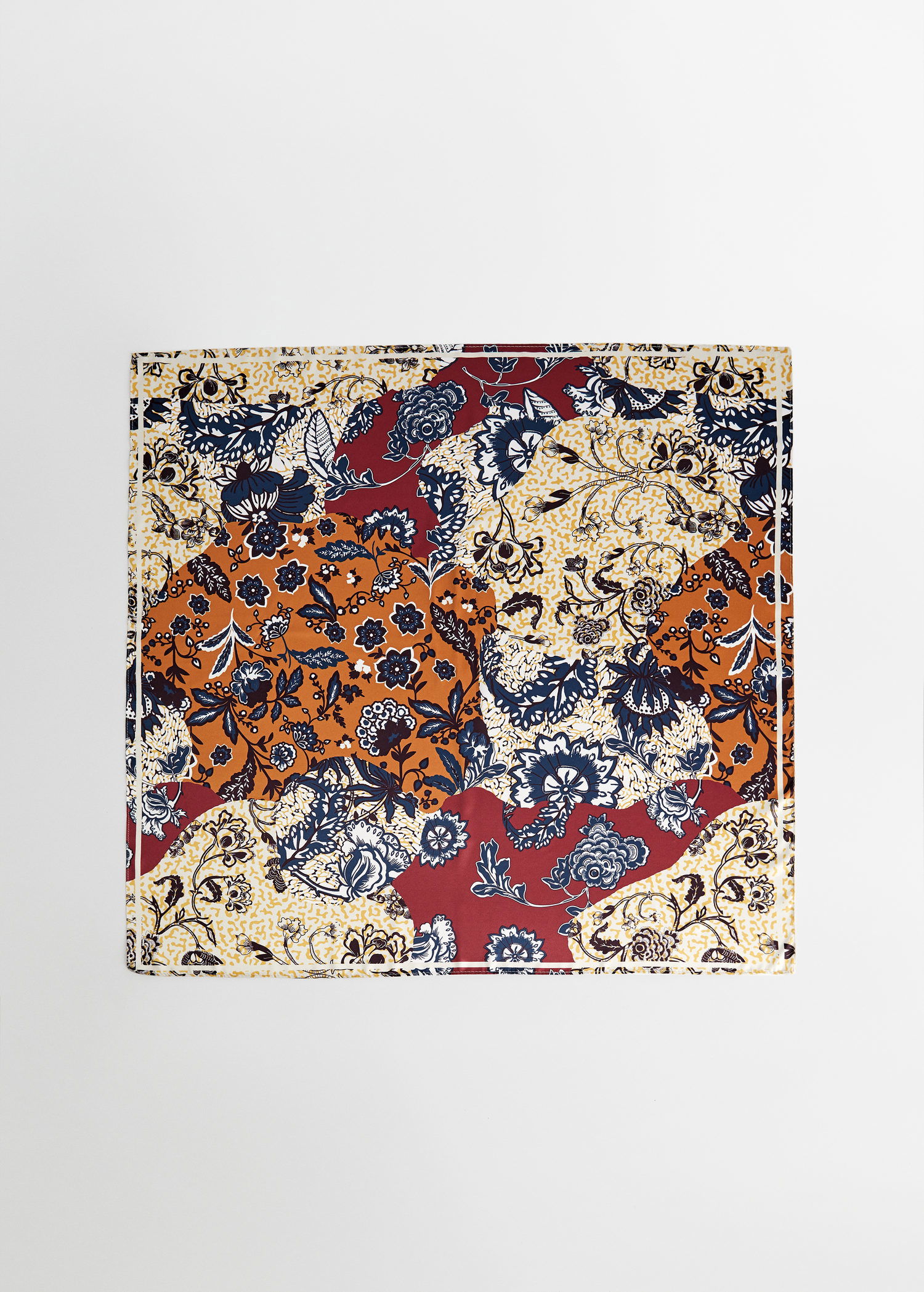 MANGO Floral Printed Scarf | endource