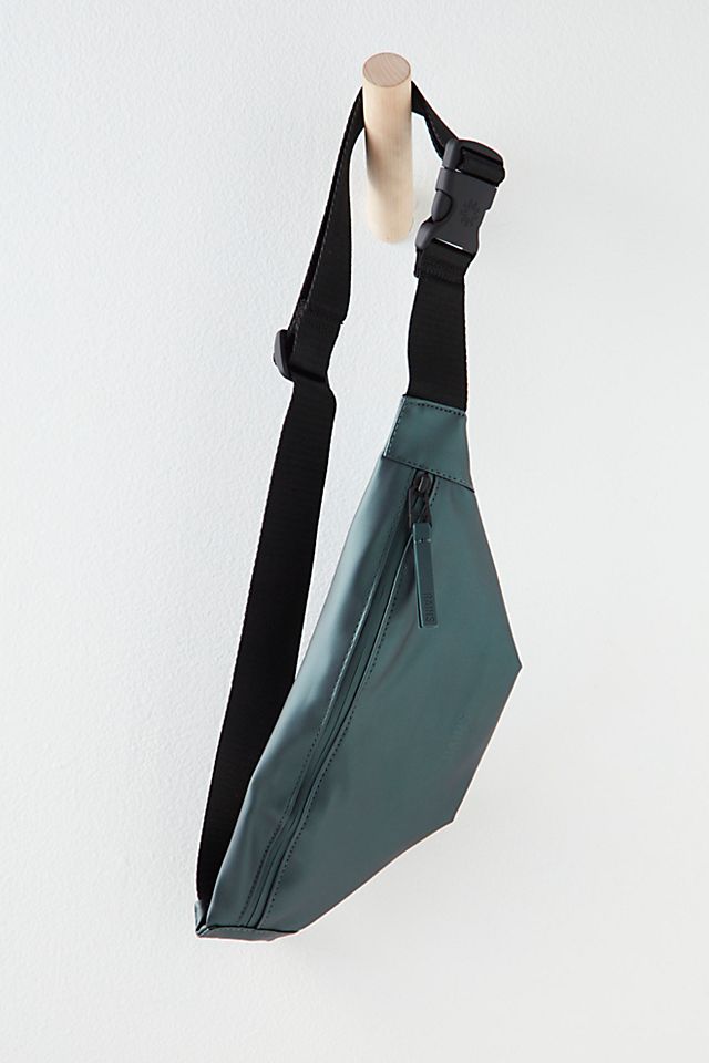 RAINS Mini Bum Bag in Silver Pine | endource